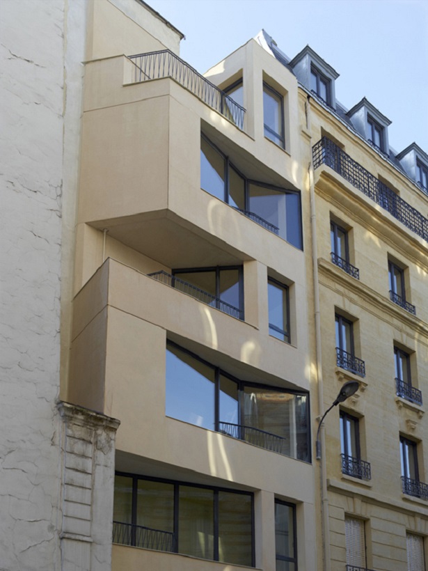 19th century building made modern by h2o architectes | Paris Design Agenda