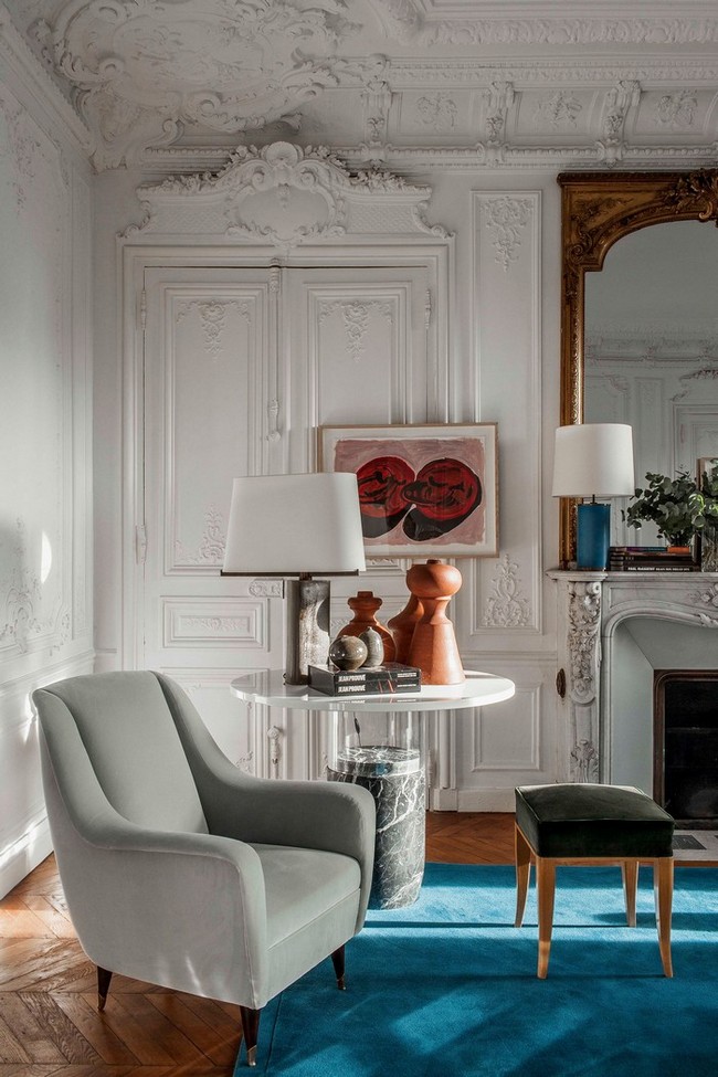 Top Interior Design Projects: Eclectic Parisian Home by Luis Laplace | Paris Design Agenda